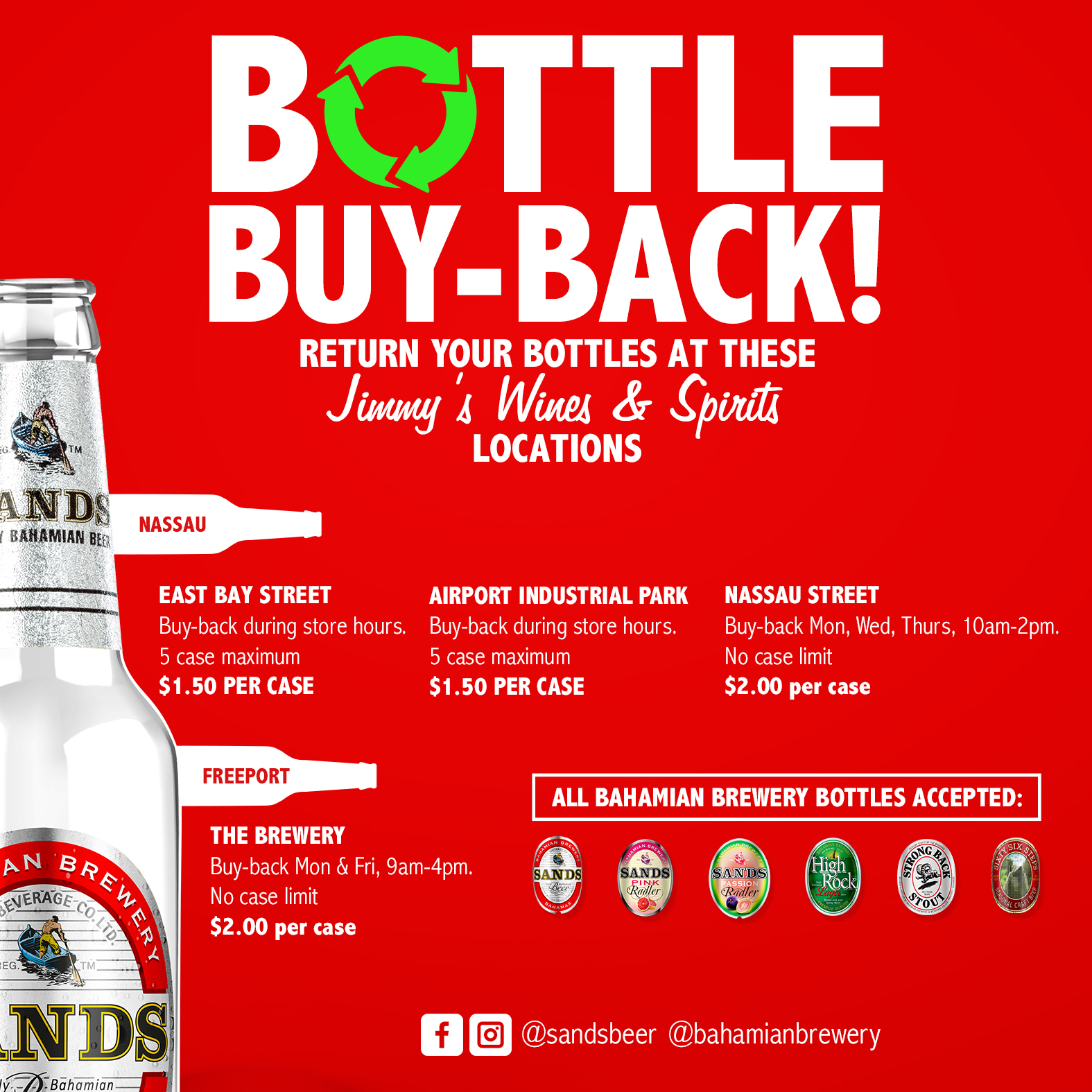 Bottle Return – The Bahamian Brewery